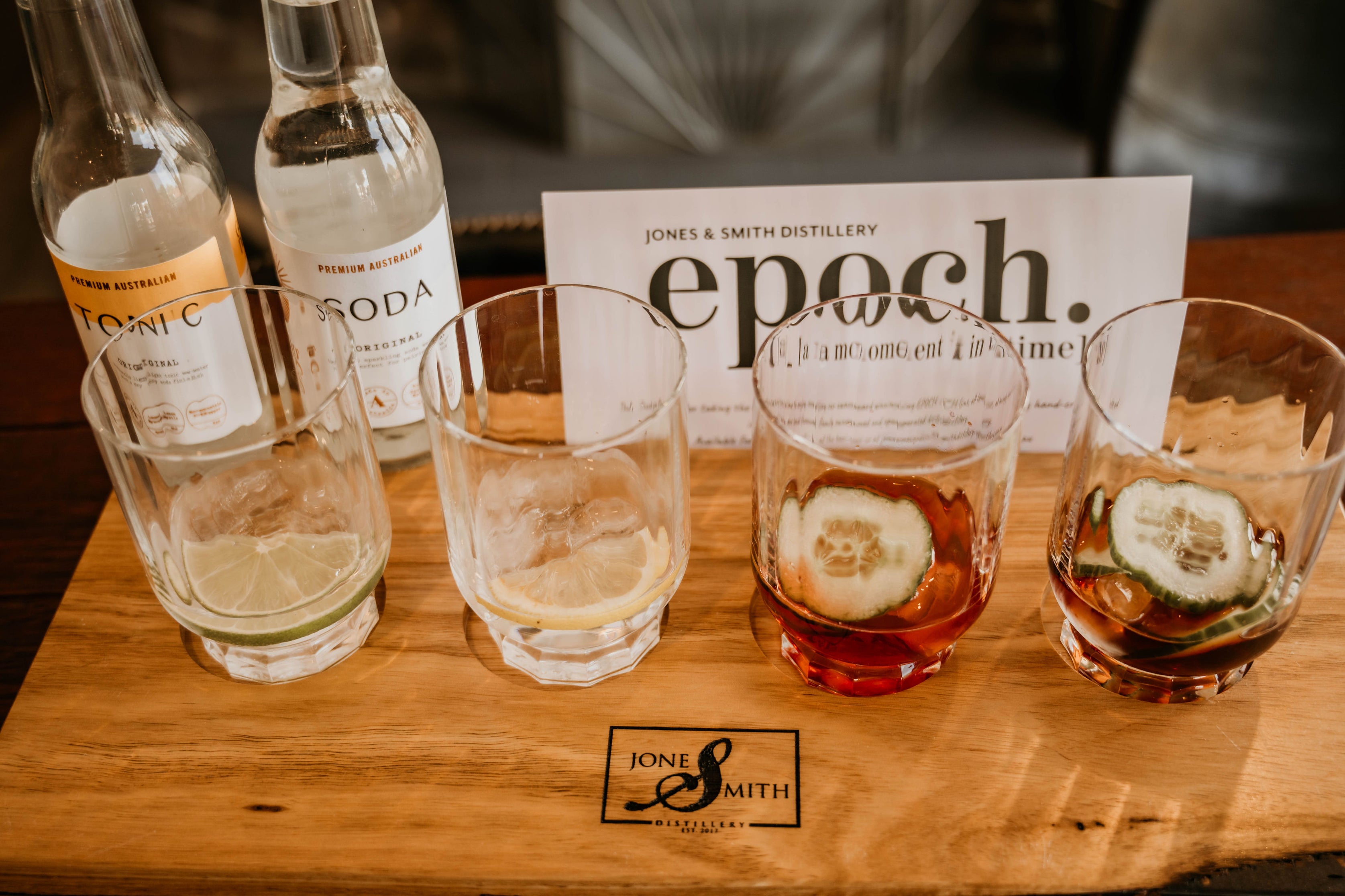 Tasting Sessions – Jones & Smith Distillery